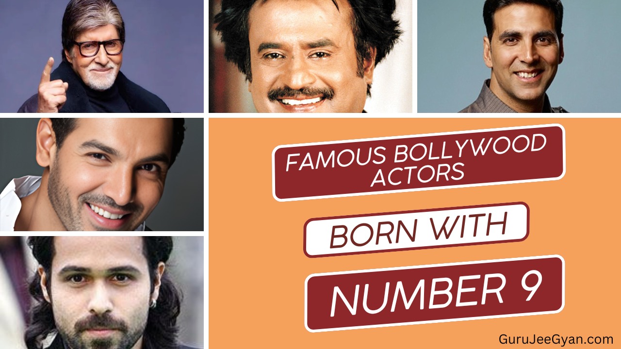 Famous Bollywood Actors Born with Life Path Number 9